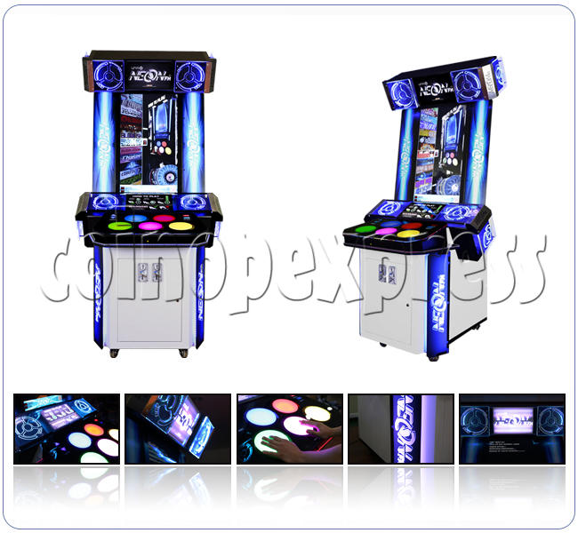 Neon FM Music Video Arcade Game