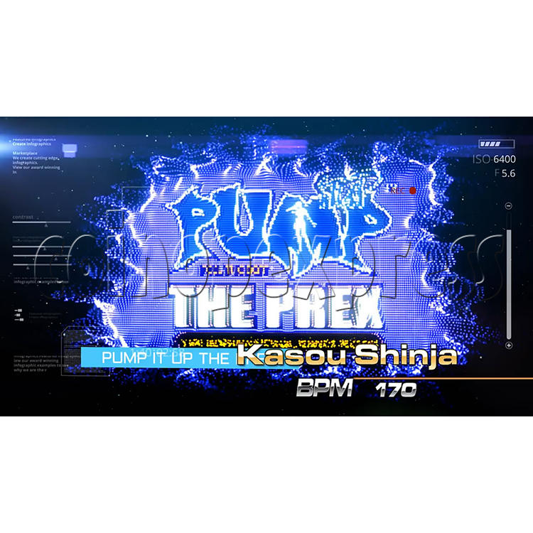 Pump It Up PRIME 2 2018 Arcade Edition Dance Machine (CX cabinet)