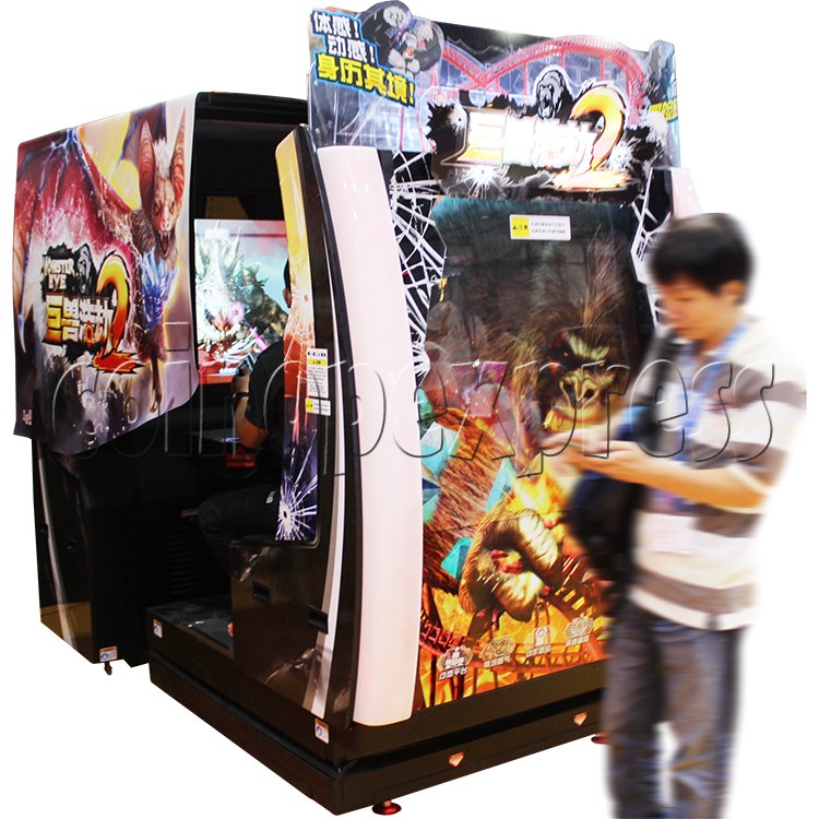 Monster Eye 2 5D Motion Theatre Arcade Machine