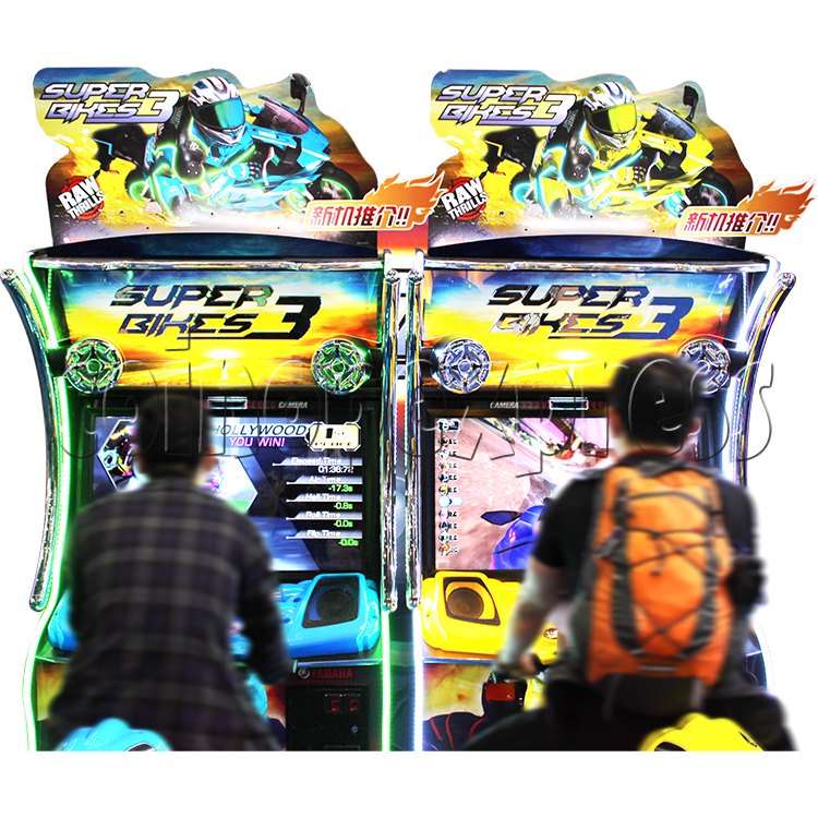 Super Bikes 3 Motorcycle Racing Arcade Game Machine