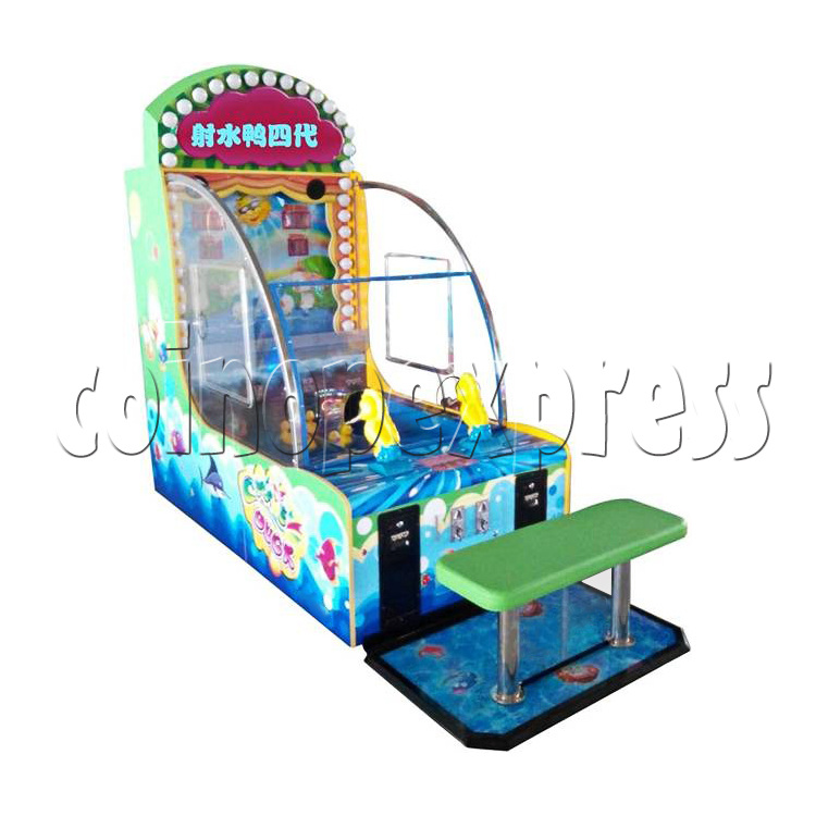 Chase Duck IV Water Shooter Ticket Redemption Machine with Chair