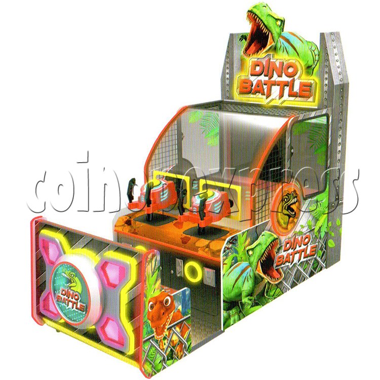Dino Battle 2 Ball Shooter Ticket Redemption Arcade Machine
