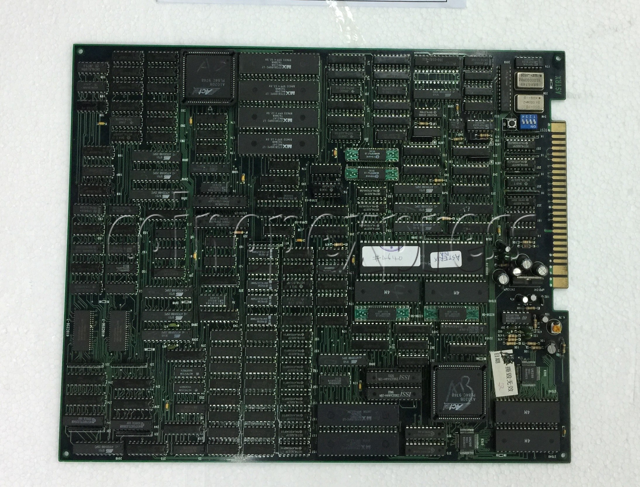 Asterix PCB-faulty boards