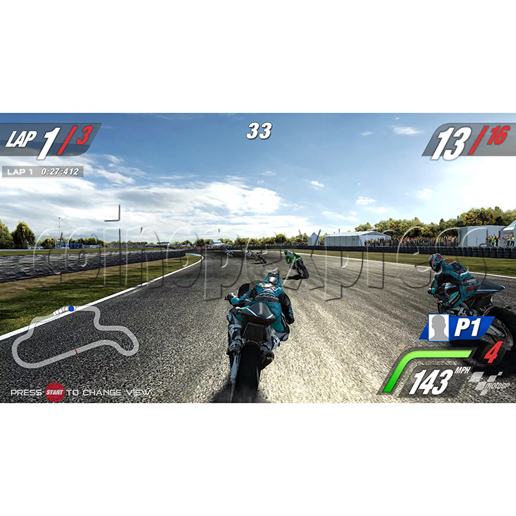 MotoGP Video Arcade Racing Machine (with 42 inch LCD screen)